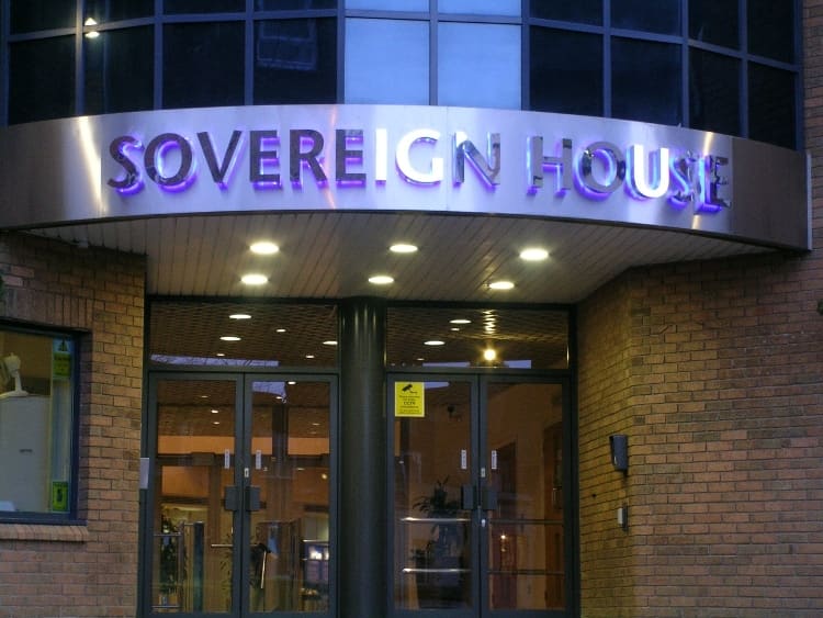 New Corporate signs for Sovereign House - Graffiti Design