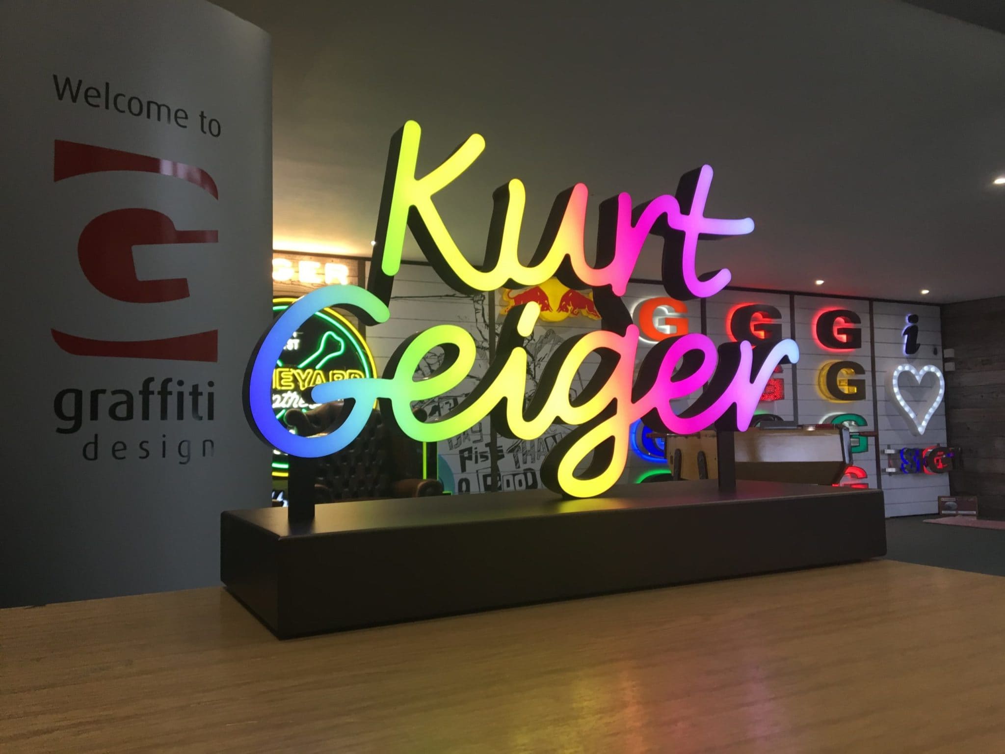 Kurt Geiger - Graffiti Design